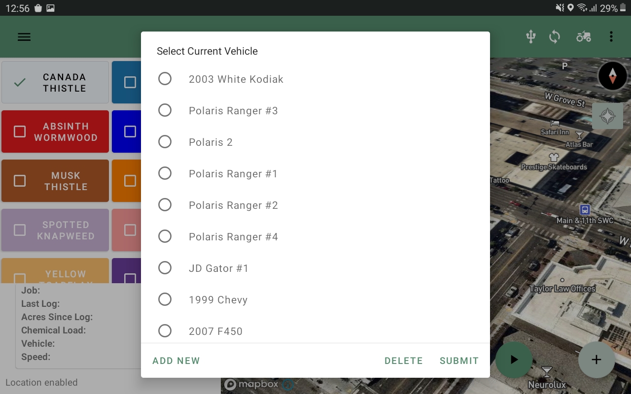 Noxious Weed Spraying Tracking Cloud Software | SpraySync