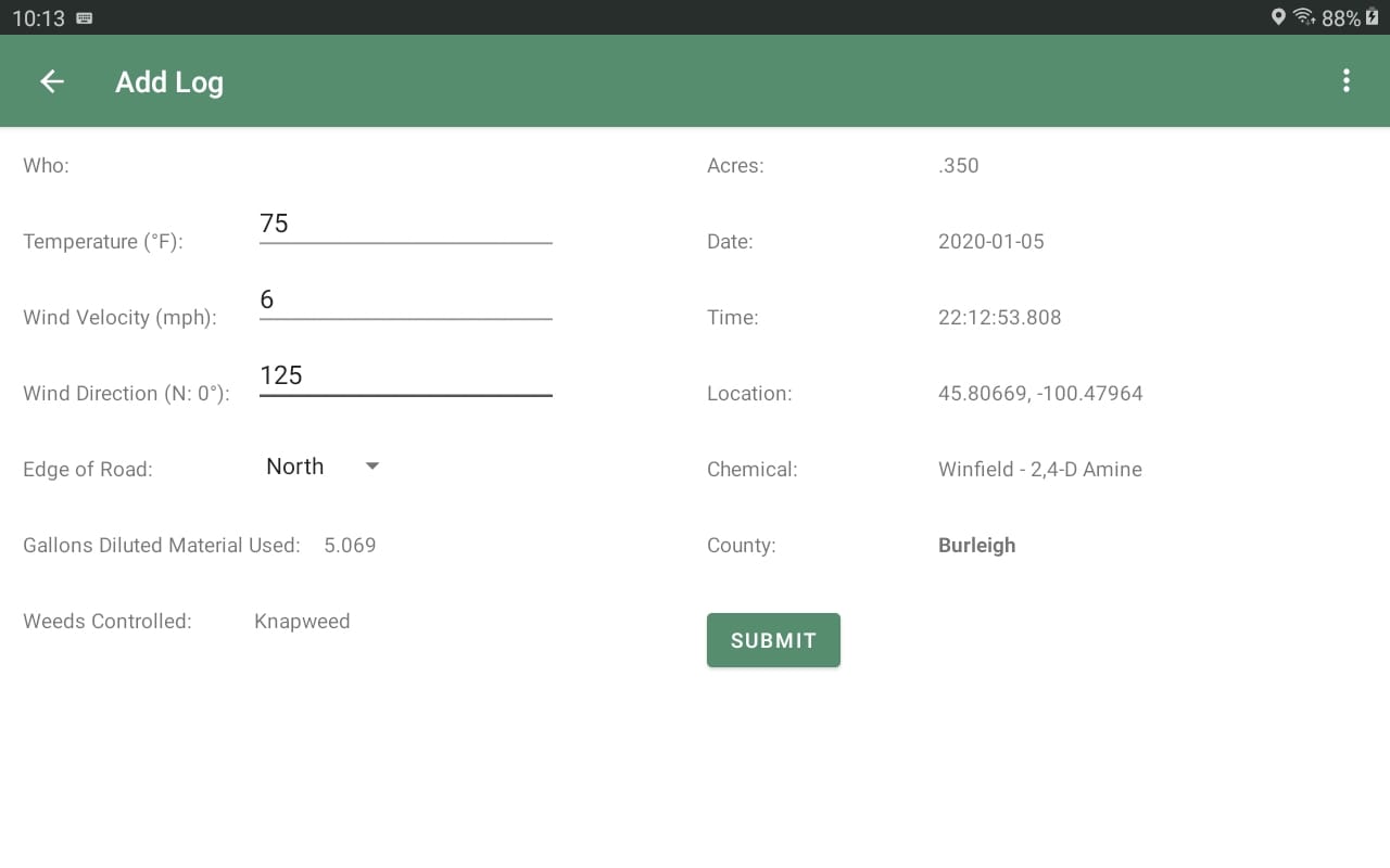 Noxious Weed Spraying Tracking Cloud Software | SpraySync