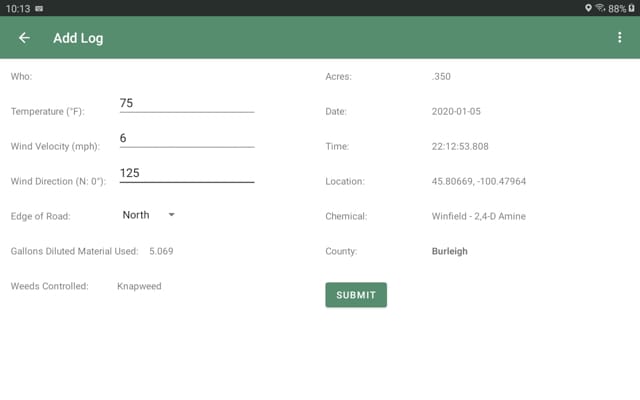 Noxious Weed Spraying Tracking Cloud Software | SpraySync